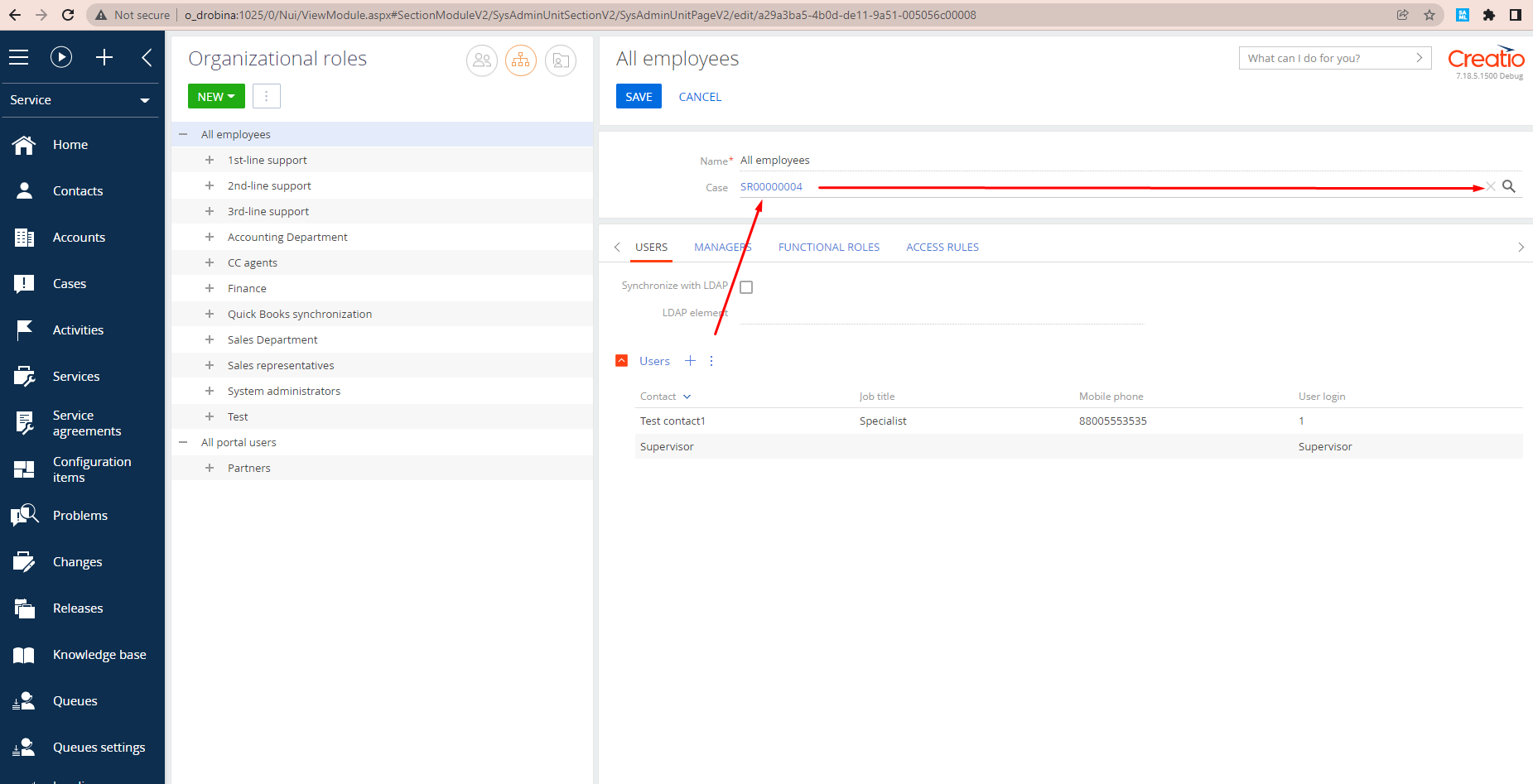 How can I create a filter for the lookup "Group" inside "CasePage" using my custom field ...